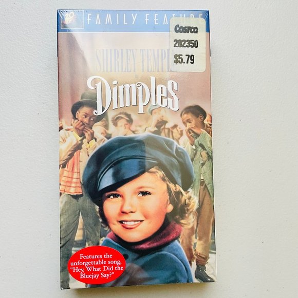 21th Century Fox | Media | Dimples Shirley Temple Vhs Tape Colorized ...